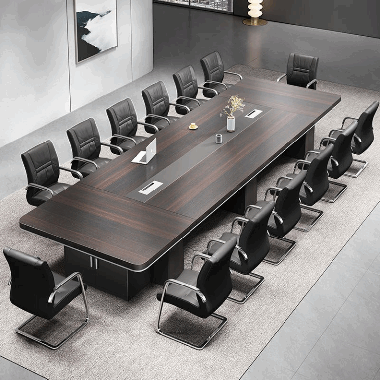 3M Wooden Boardroom Table - Furniture Mall - Boardroom Table