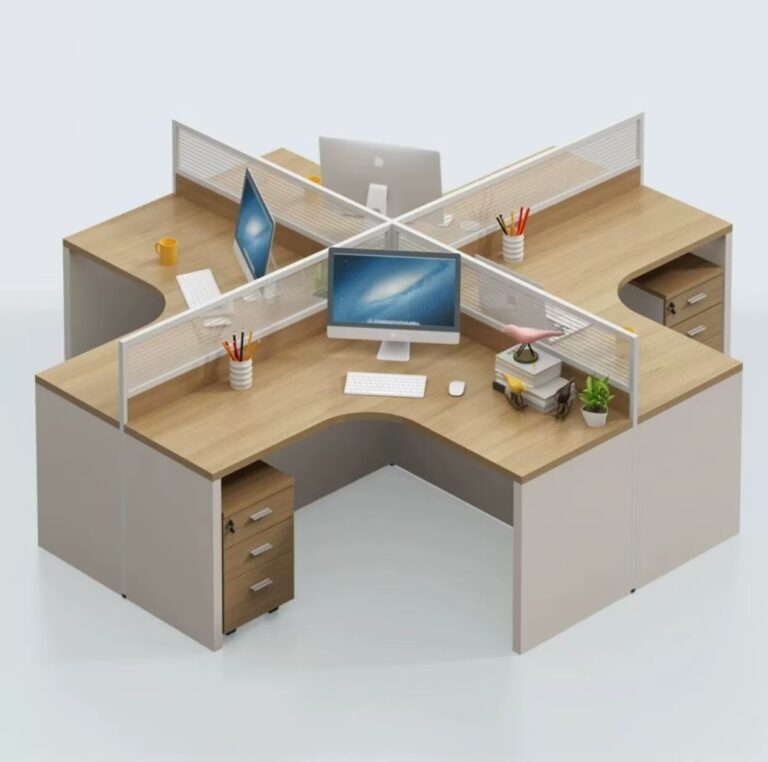 4 Way Curved Workstation - Furniture Mall - Furniture Shop in Kenya