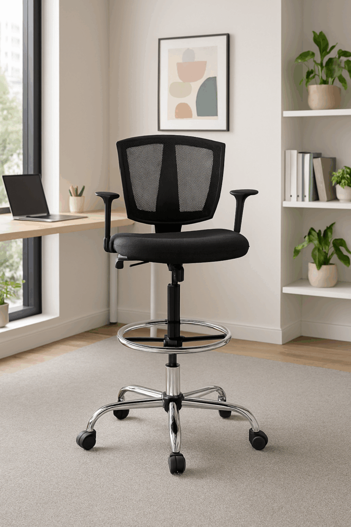 Cashier Mesh Swivel Chair - Furniture Mall - Furniture Shop in Kenya
