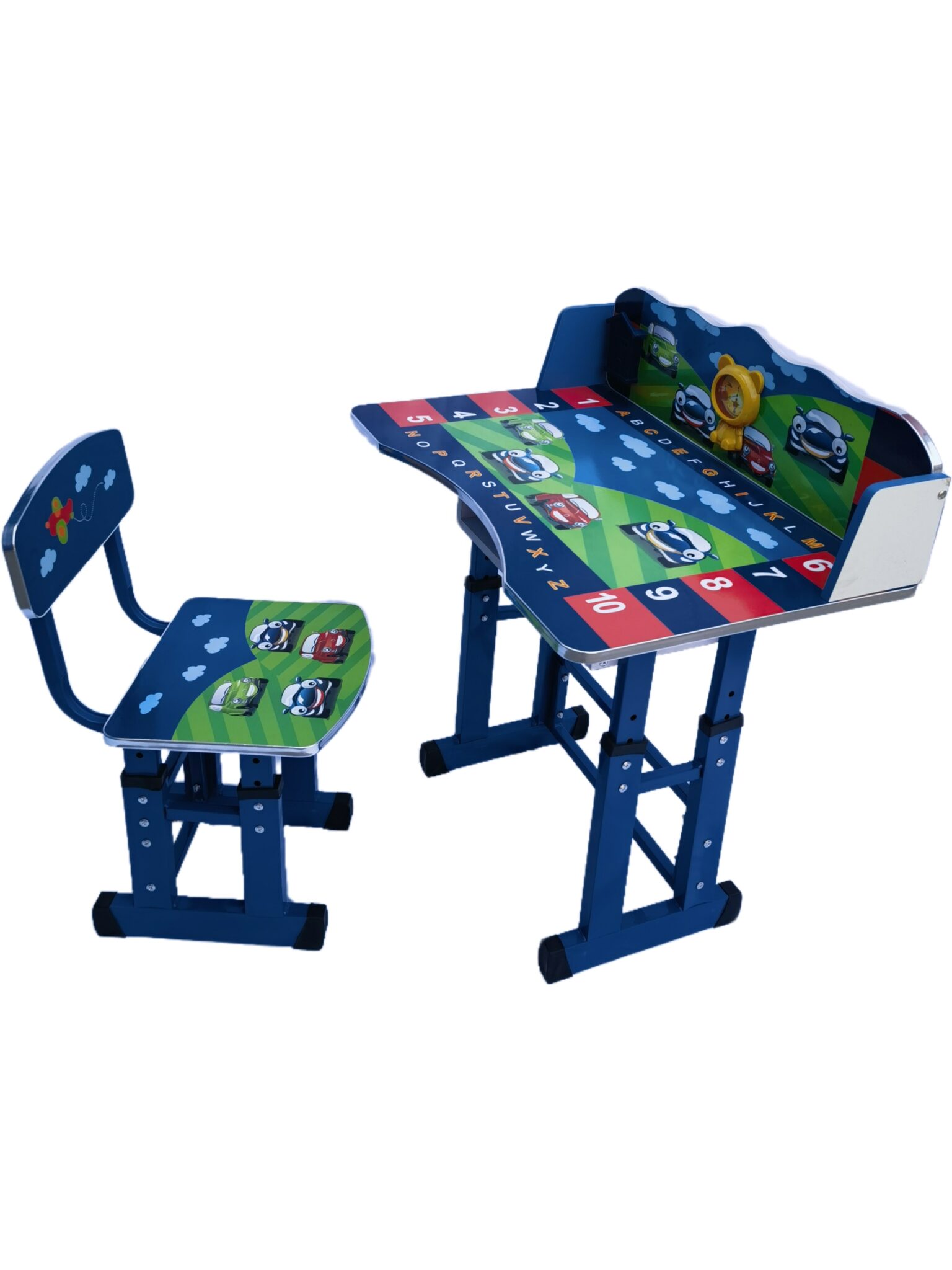 Cartoon Themed Kids Study Table + Chair - Furniture Mall -Furniture ...