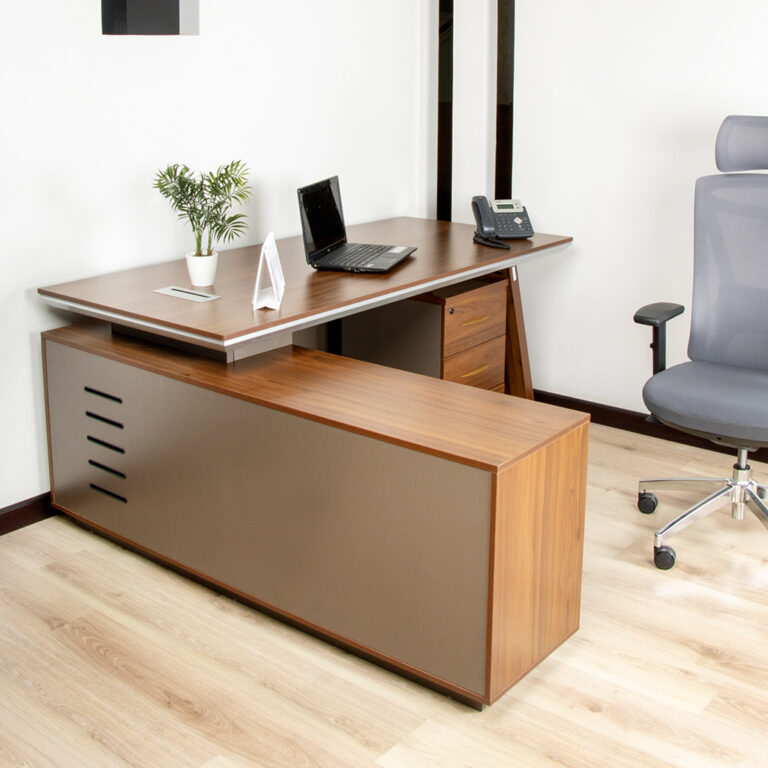 Office 1800mm L-Shaped Boss Executive Desk - Furniture Mall -Furniture ...