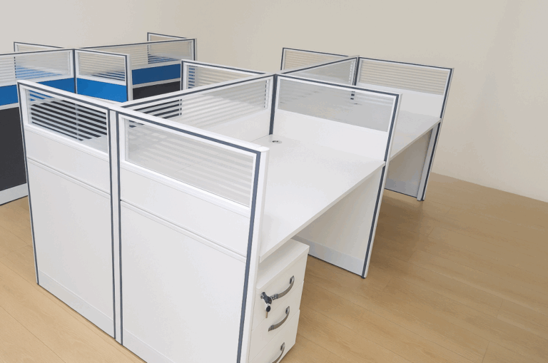 4-Way Modular Office Customized Workstation - Furniture Mall -Furniture ...