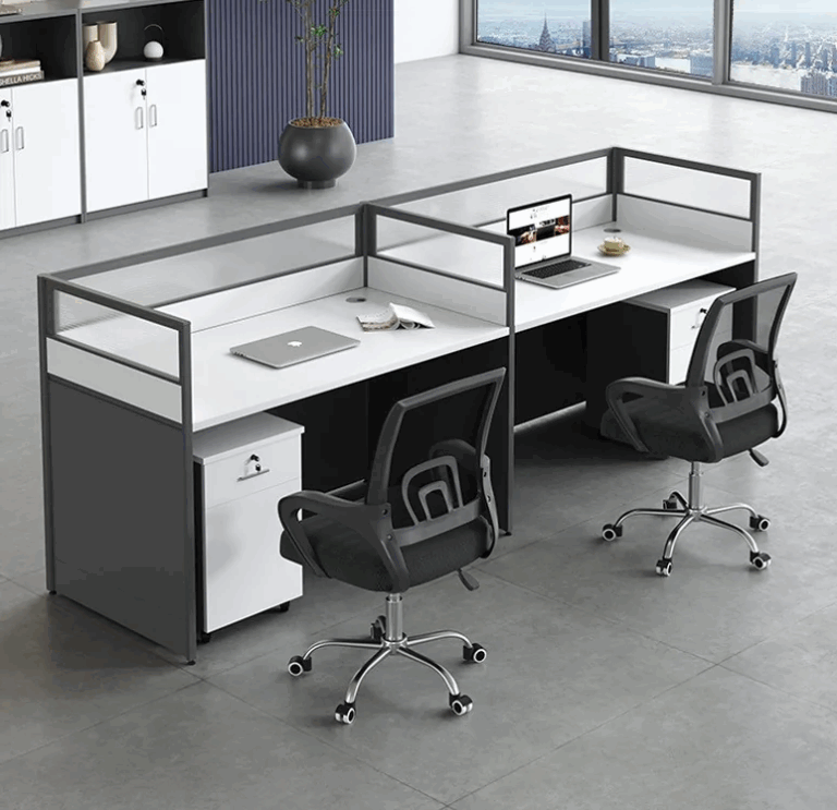 4-Way Office Modular Workstation - Furniture Mall -Furniture shop in kenya.