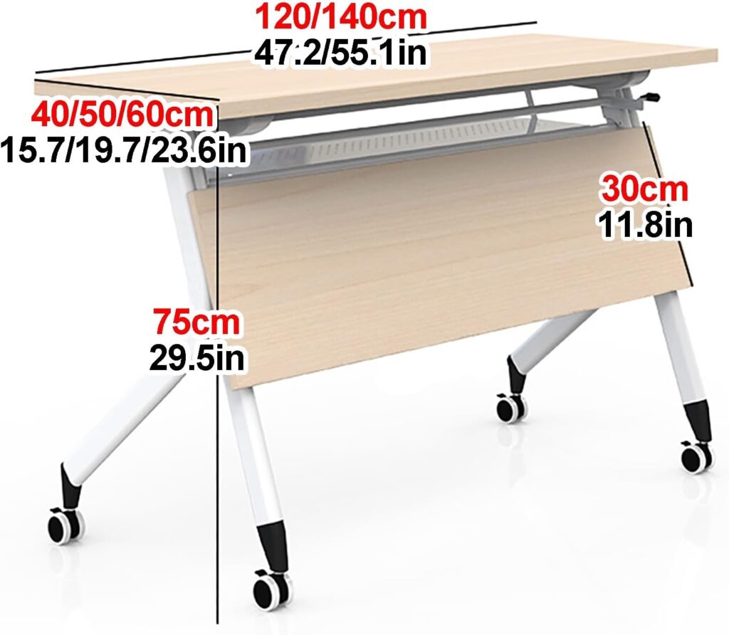 Folding Conference/Training Table with Wheels - Furniture Mall ...