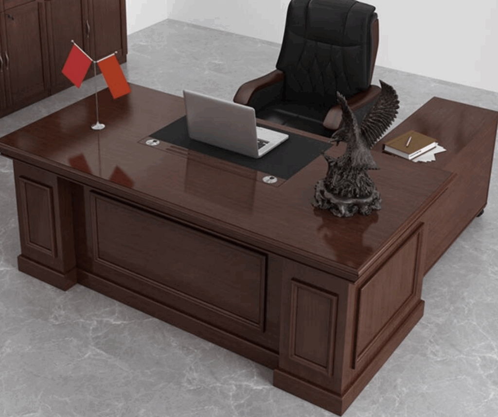 180cm Executive Mahogany Boss Table - Furniture Mall -Furniture shop in ...