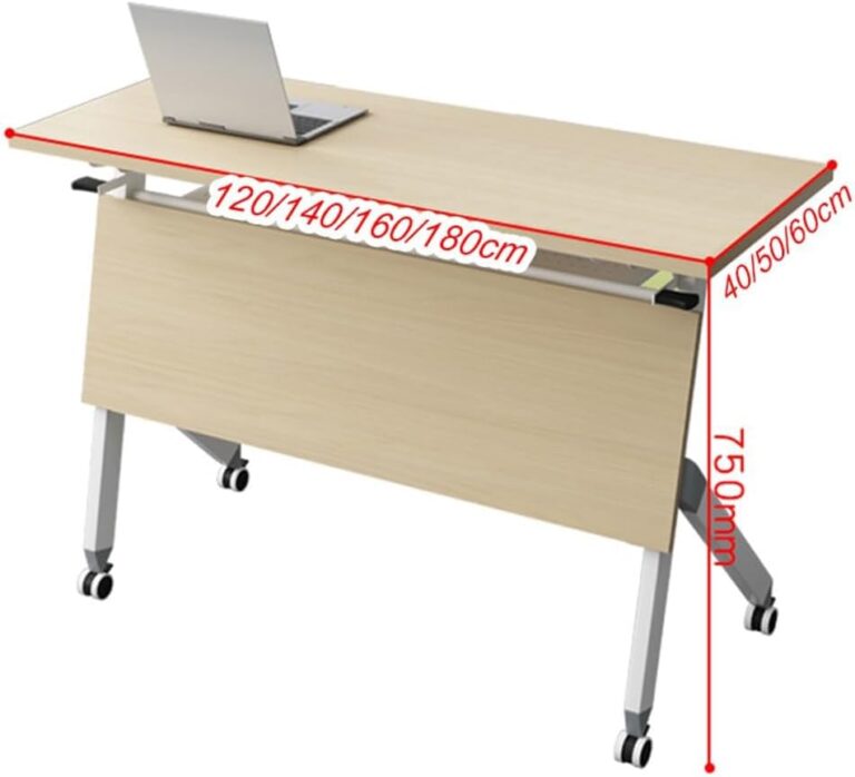 Foldable Office Training Table – Flip-Top & Casters - Furniture Mall ...