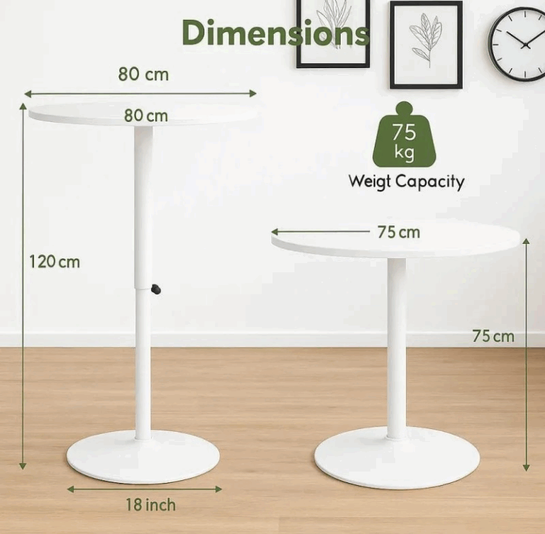 Height Adjustable Meeting Office Standing Table - Furniture Mall ...