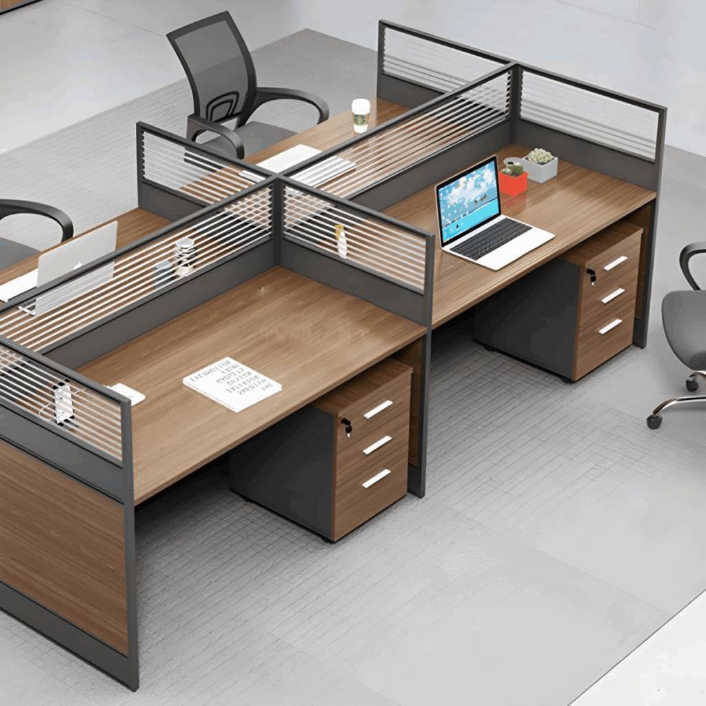 4-Way Modular Office Workstation - Furniture Mall -Furniture shop in kenya