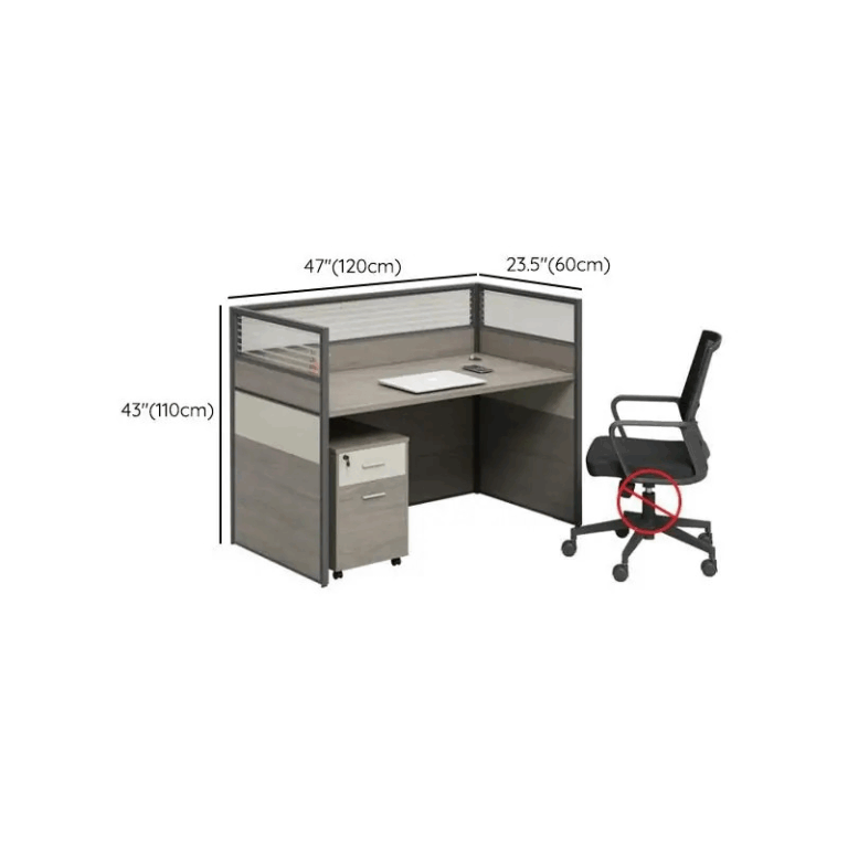 3-Way Modern Executive Office Workstation - Furniture Mall -Furniture shop.