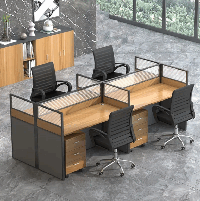 4-Way Modular Office Workstation - Furniture Mall -Furniture shop in kenya