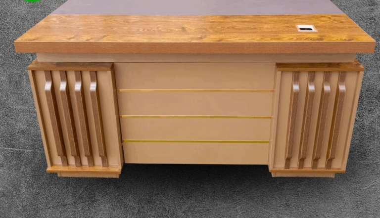 1.4M Executive Office Desk with Drawer Storage - Furniture Mall ...