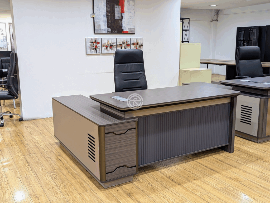 Executive Office Desk with Side Return - Furniture Mall -Furniture shop ...