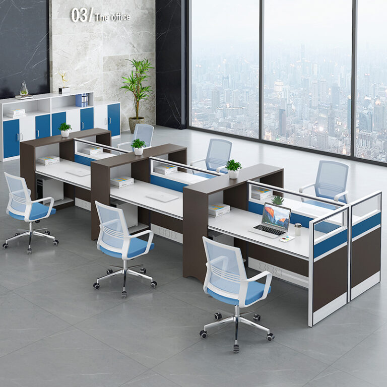 Modern 6-Seater Office Workstation - Furniture Mall -Furniture shop in ...