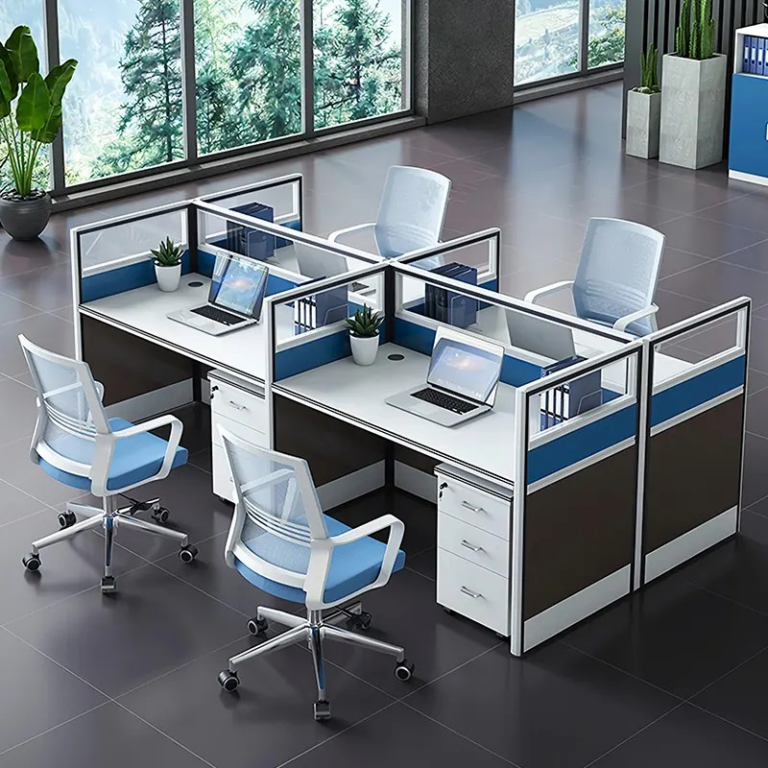 Modern 6-Seater Office Workstation - Furniture Mall -Furniture shop in ...