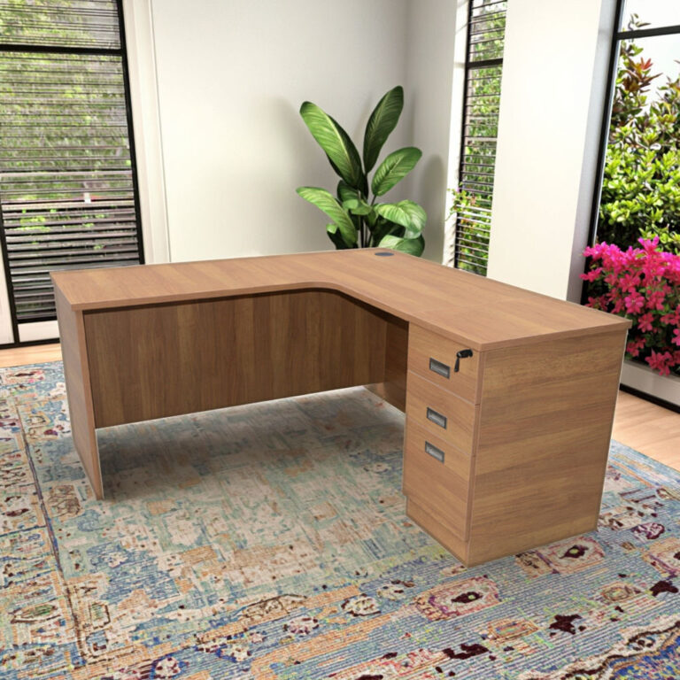 Clerical Curved Home Study Desk - Furniture Mall -Furniture shop in kenya